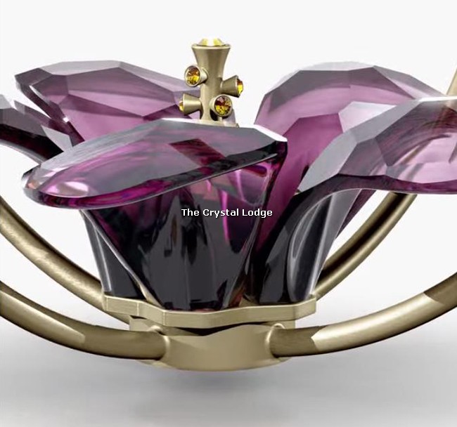 SWAROVSKI GARDEN TALES - HIBISCUS BALL ORNAMENT, LARGE 5619233 (For ...